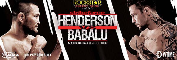 Strikeforce Henderson vs. Babalu Quick Results - MMAWeekly.com | UFC ...