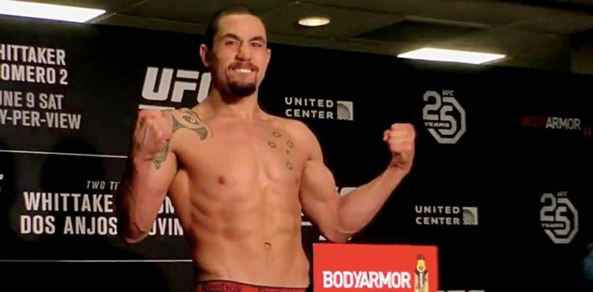 UFC 243: Robert Whittaker vs. Israel Adesanya weigh-in video ...