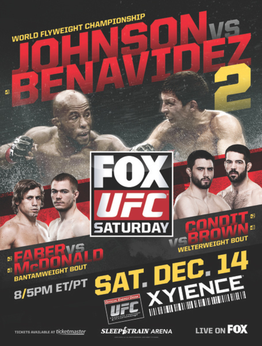 UFC on Fox 9: Johnson vs. Benavidez II - MMAWeekly.com | UFC and MMA ...