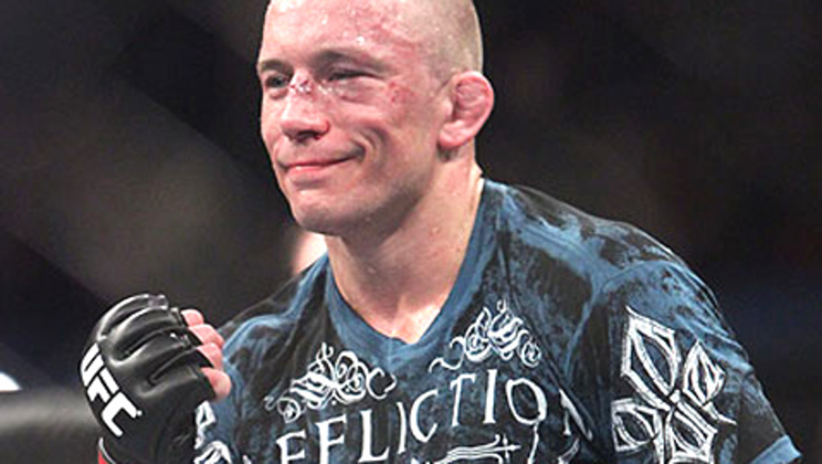 Georges St-Pierre On Track for UFC 154 Return to Face Carlos Condit ...