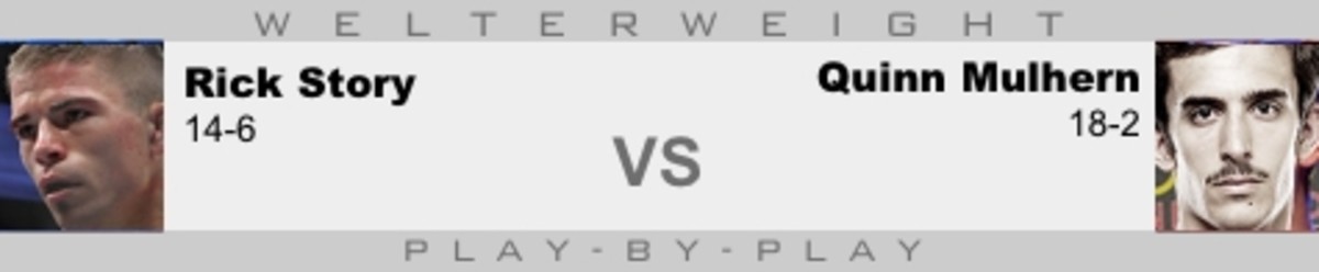 UFC 158 Play-by-Play: Rick Story vs. Quinn Mulhern - MMAWeekly.com ...