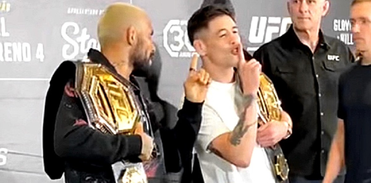 UFC 283: Brandon Moreno secures title again after doctor stoppage over ...