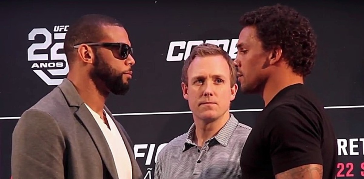 UFC Sao Paulo Media Day Face-offs - MMAWeekly.com | UFC and MMA News ...