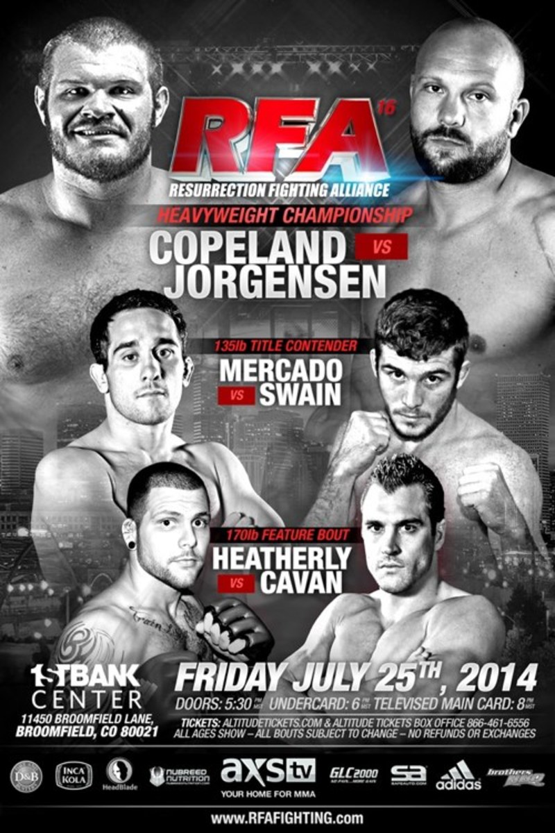Friday's RFA 16 Gets a New Co-Main Event for Return to the Mile High ...