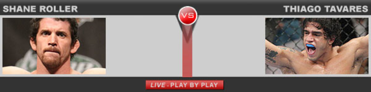 UFC On Versus 3 Play-by-Play: Shane Roller vs. Thiago Tavares ...