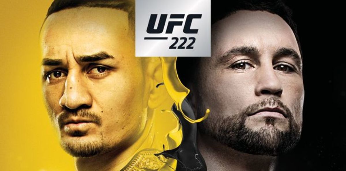 UFC 222: Holloway vs. Edgar Fight Poster Unveiled - MMAWeekly.com | UFC ...