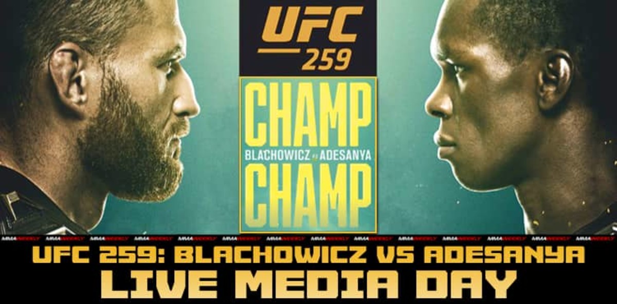 UFC 259 Media Day Live Stream - MMAWeekly.com | UFC and MMA News ...