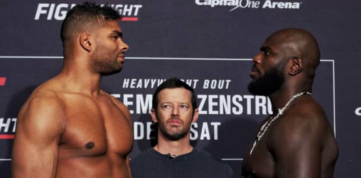 UFC DC: Overeem vs. Rozenstruik weigh-in face-offs video - MMAWeekly ...