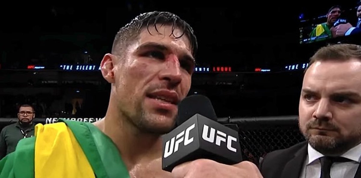 Vicente Luque UFC Uruguay Octagon interview video - MMAWeekly.com | UFC ...