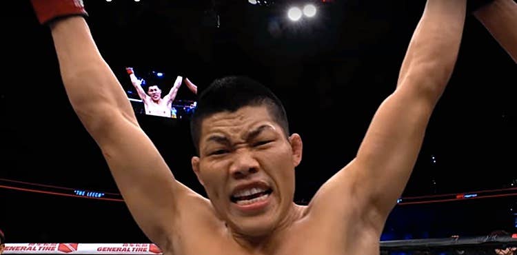 Watch Li Jingliang Flatten Zak Ottow: UFC KO of the Week - MMAWeekly ...