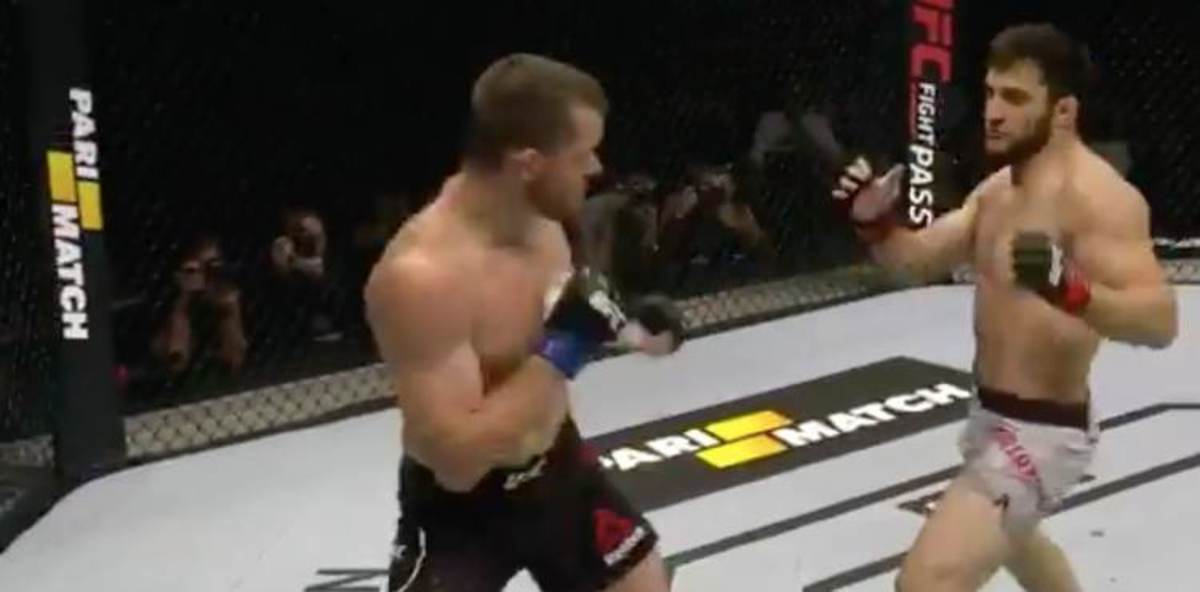 Khalid Murtazaliev Takes Out CB Dollaway in Octagon Debut (UFC Moscow ...