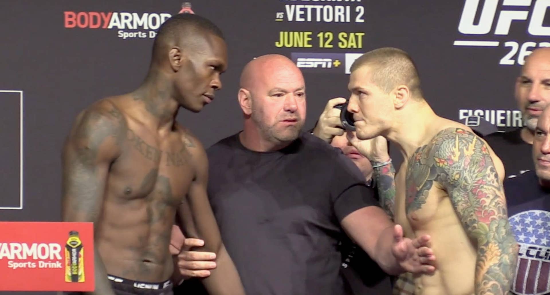UFC 263 Ceremonial Weigh-ins: The Fighter Face-offs | Video - MMAWeekly ...