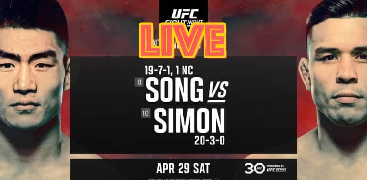 UFC Vegas 72: Song vs. Simon Live Results - MMAWeekly.com | UFC and MMA ...