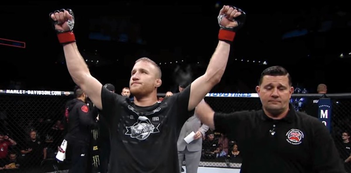 Justin Gaethje stops Donald Cerrone in UFC on ESPN+ 16 main event ...