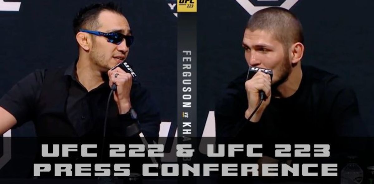 Trash Talk Rules at UFC 222 and UFC 223 Press Conference - MMAWeekly ...