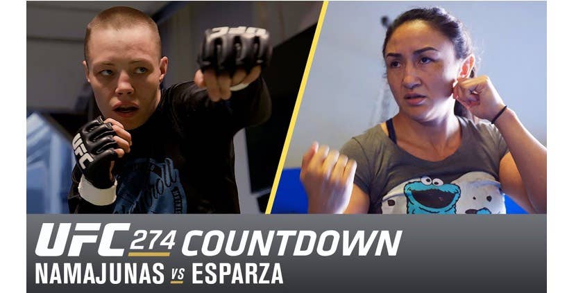 UFC 274 Countdown Video: Rose Namajunas vs. Carla Esparza 2 - MMAWeekly ...