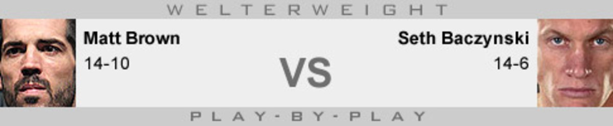 UFC 139 Play-by-Play: Matt Brown vs. Seth Baczynski - MMAWeekly.com ...
