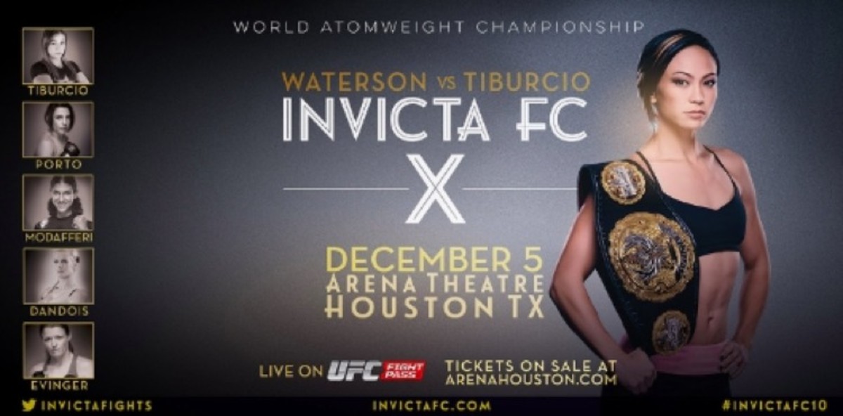 Invicta FC 10 Fight Card Released, Features Michelle Waterson Title ...