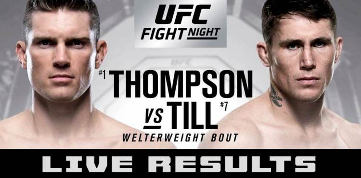 UFC Fight Night 130 Results: Thompson vs. Till (Full Results and Live ...