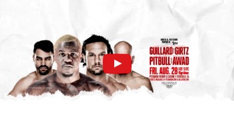 Watch the Bellator 141: Guillard vs. Girtz Weigh-in Video Replay ...