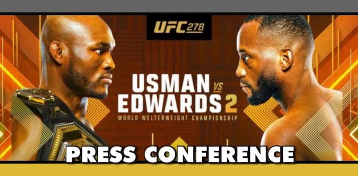 UFC 278 Pre-fight Press Conference Video - MMAWeekly.com | UFC and MMA ...