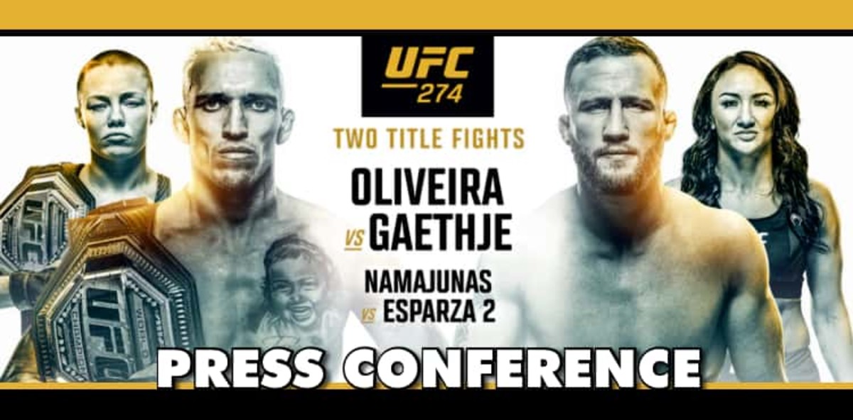 UFC 274 Pre-fight Press Conference Video - MMAWeekly.com | UFC and MMA ...