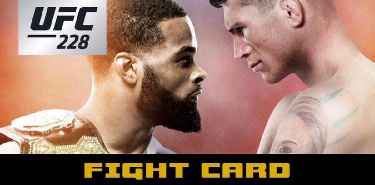 UFC 228: Woodley vs. Till Fight Card - MMAWeekly.com | UFC and MMA News ...