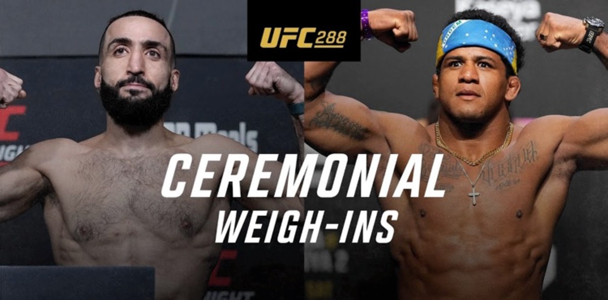 UFC 288 Ceremonial Weigh-In Live Video - MMAWeekly.com | UFC and MMA ...