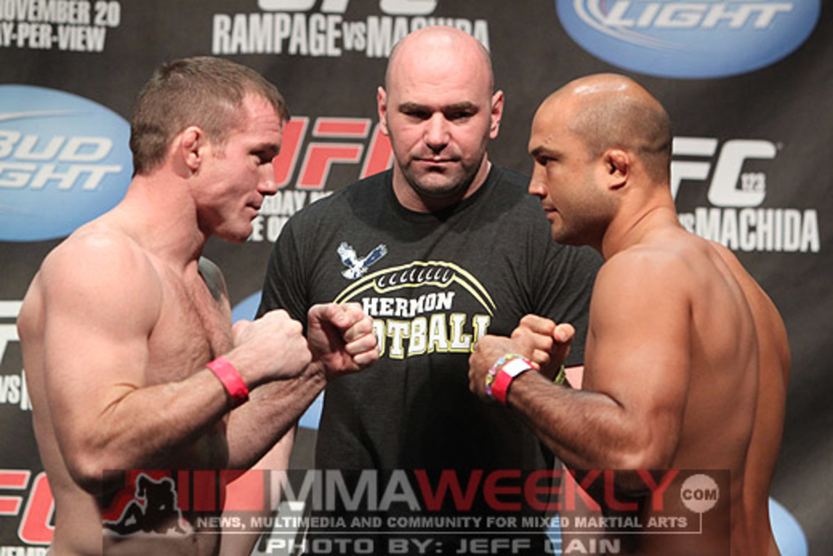 UFC 123: Rampage vs. Machida Weigh-in Results - MMAWeekly.com | UFC and ...