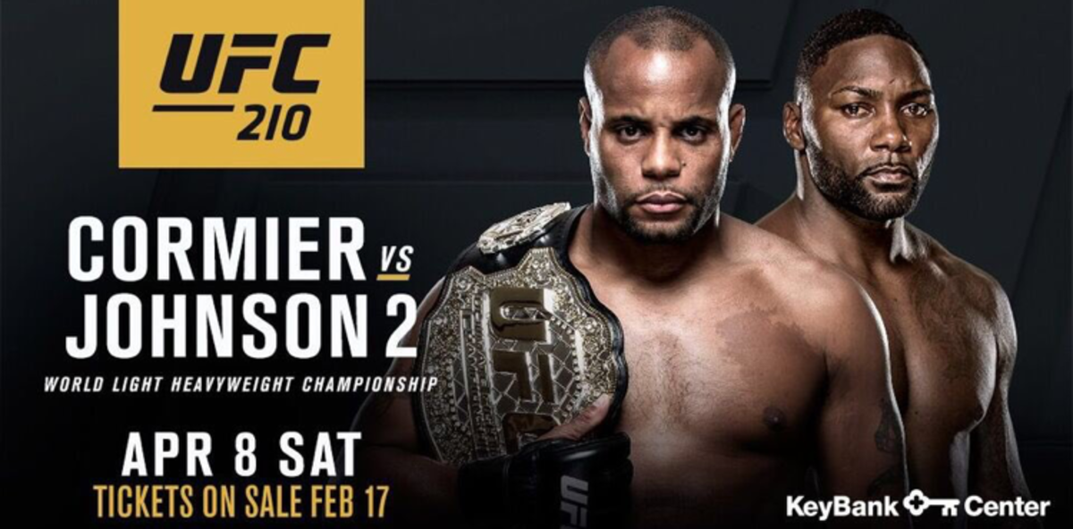 UFC 210: Cormier vs. Johnson 2 Fight Card - MMAWeekly.com | UFC and MMA ...