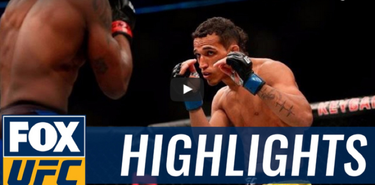 Charles Oliveira Makes Short Work of Will Brooks (UFC 210 Fight ...