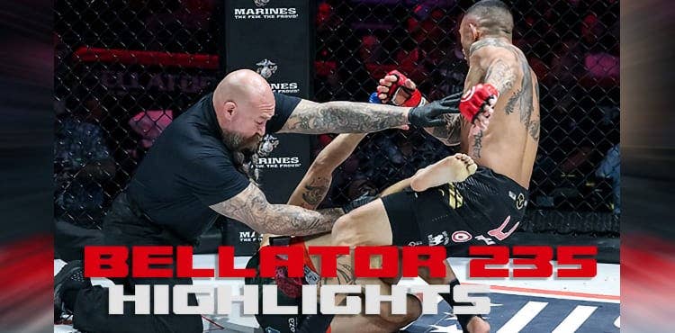 Bellator 235 highlights: Last-minute main event delivers a blistering ...