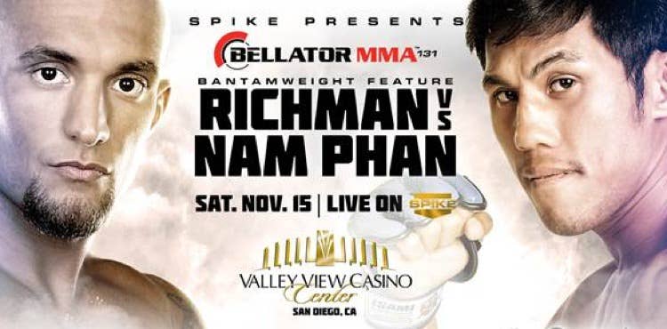 UFC Vet Nam Phan Signs to Fight Mike Richman at Bellator 131 ...