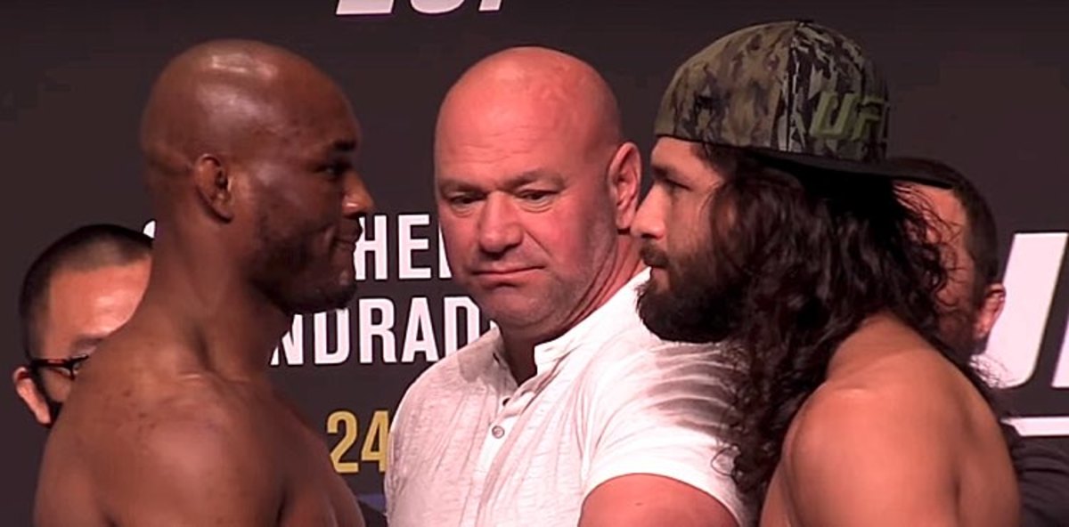 UFC 261 Ceremonial Weigh-Ins: Kamaru Usman vs Jorge Masvidal 2 ...