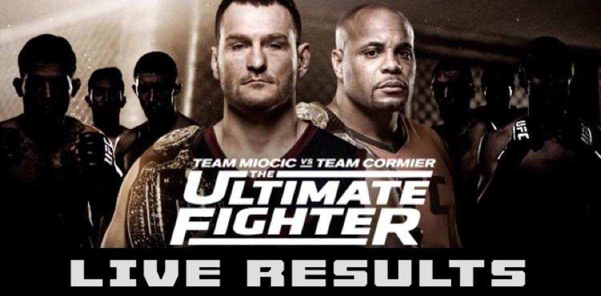 The Ultimate Fighter 27 Finale (Full Results and Live Fight Stats ...