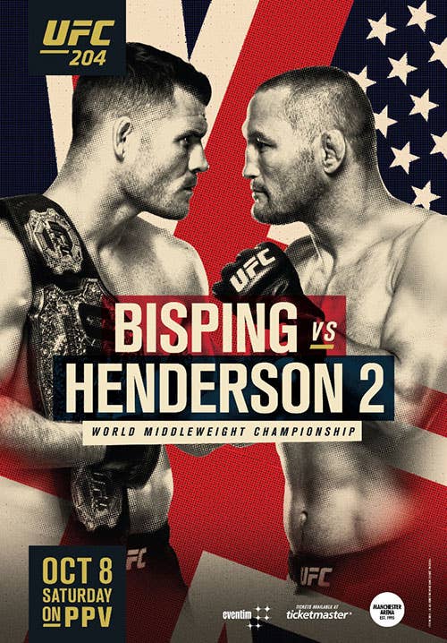UFC 204: Bisping vs. Henderson 2 Fight Card - MMAWeekly.com | UFC and ...