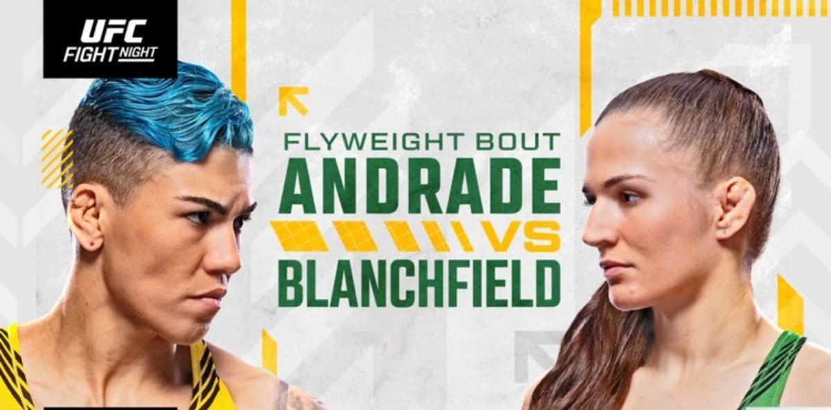 UFC Vegas 69: Andrade vs. Blanchfield Weigh-in Results - MMAWeekly.com ...