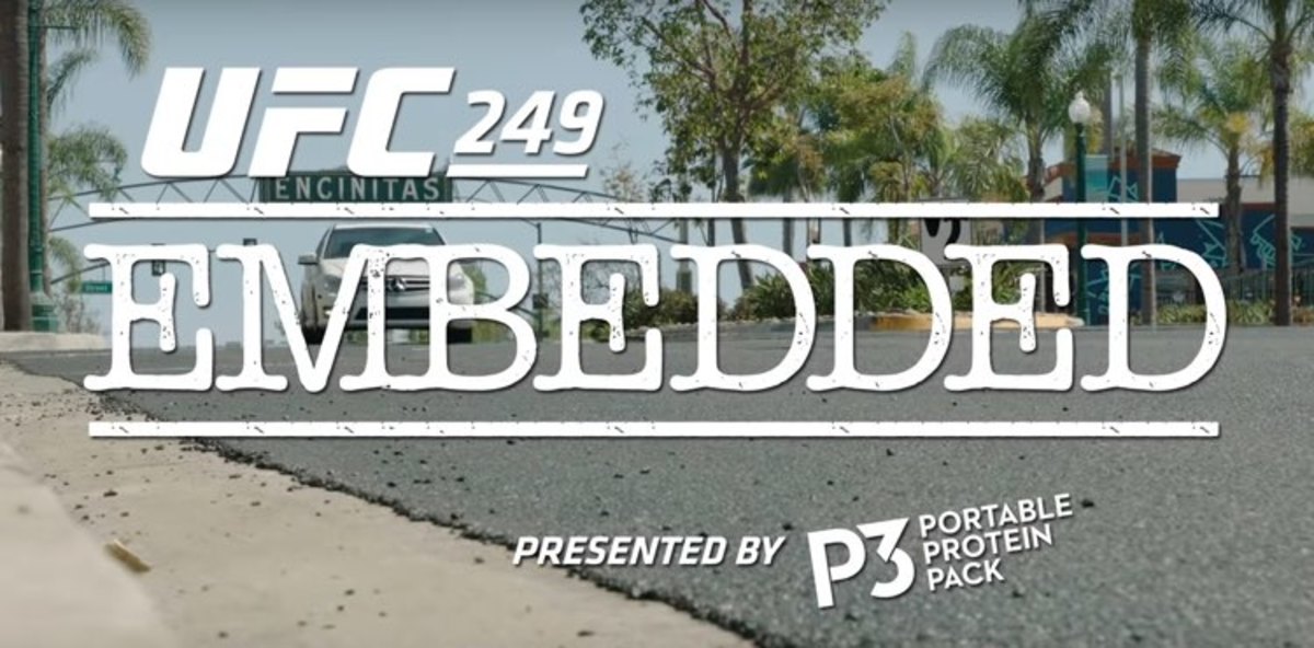 UFC 249 Embedded: Haircuts, dog walks, workouts and baseball ...