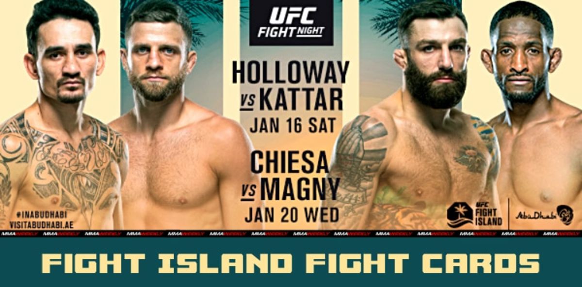 UFC releases first two fight cards for third Fight Island stint ...