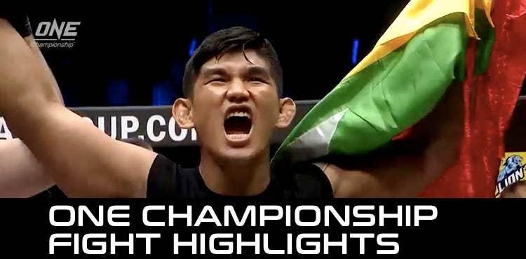 ONE Quest for Gold Fight Highlights: Aung La Nsang Head Kicks His Way ...
