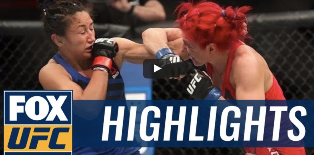 Randa Markos Takes the Nod Carla Esparza (UFC Halifax Fight Highlights ...