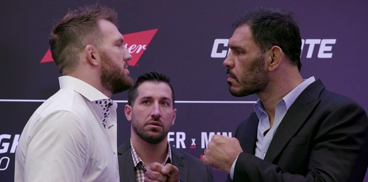 Ryan Bader vs. Rogerio Nogueira UFC Sao Paulo Media Day Face-Offs ...