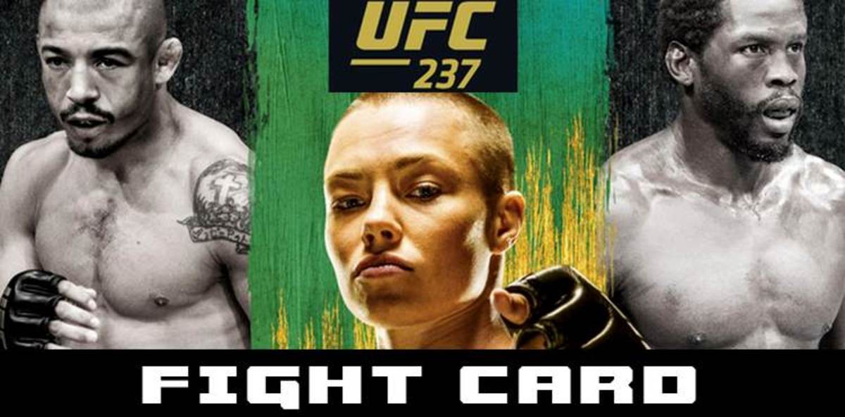 UFC 237: Namajunas vs. Andrade Fight Card - MMAWeekly.com | UFC and MMA ...
