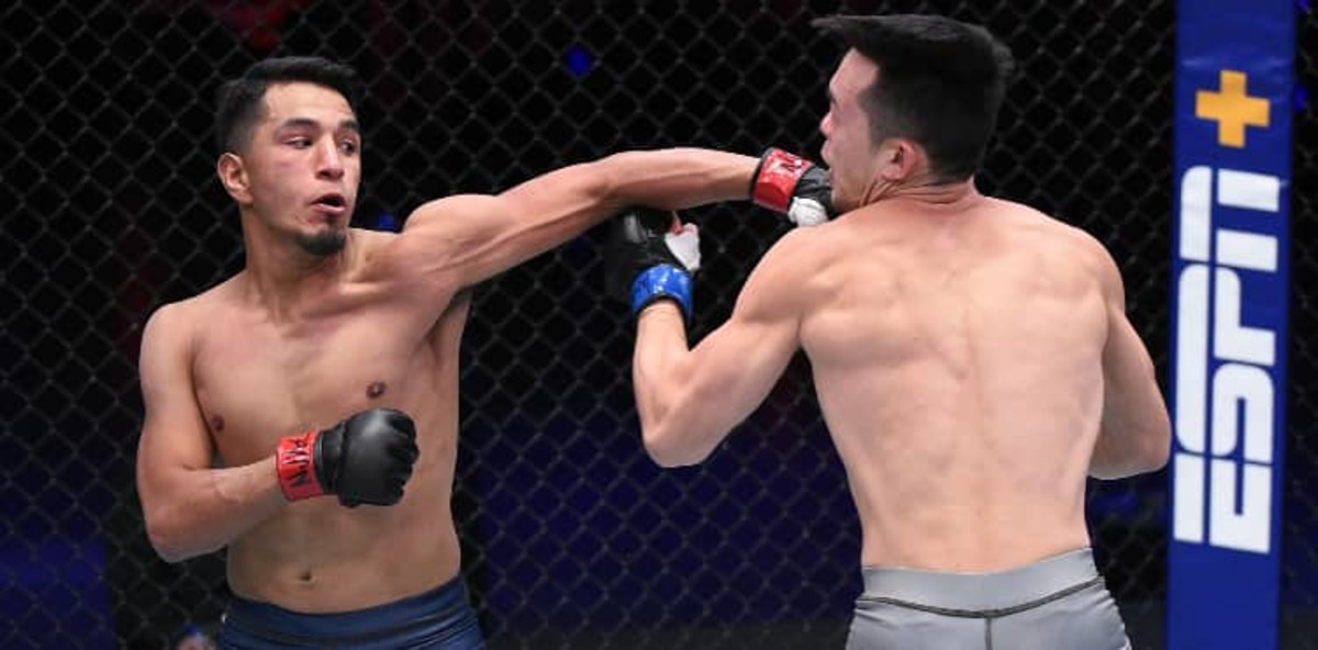 It took Adrian Yanez just 39 seconds to realize his UFC dream ...