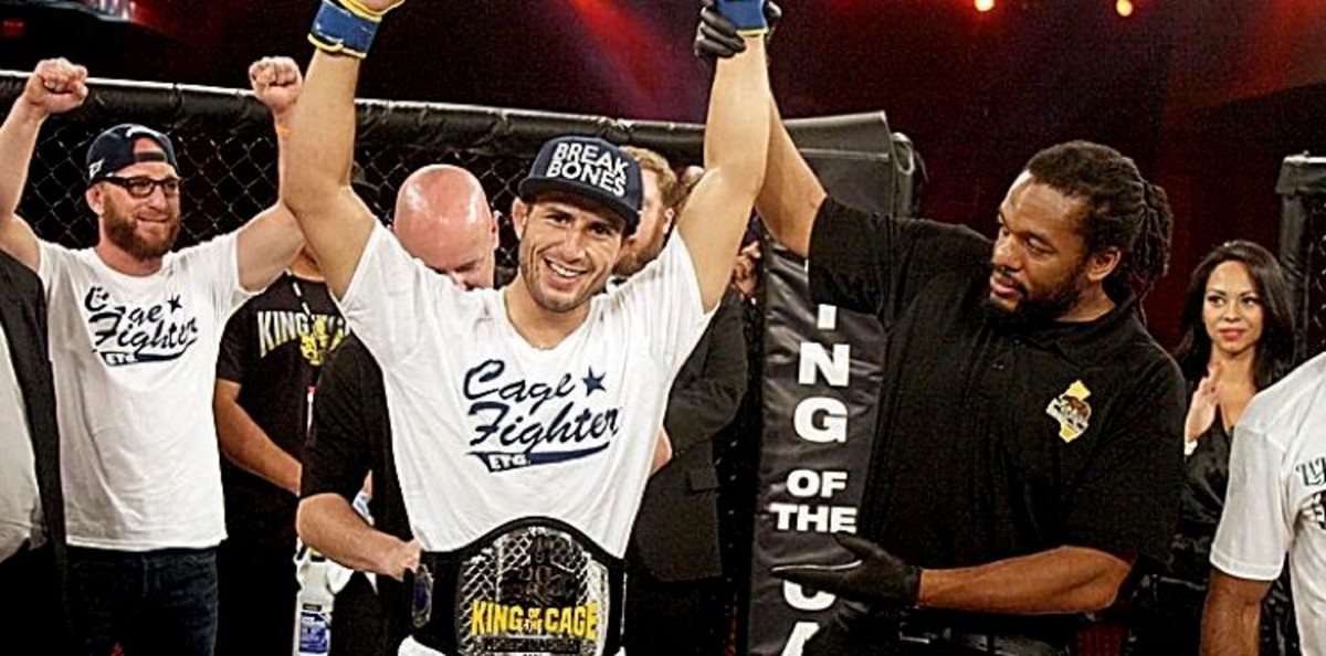 King of the Cage Dual-Division Champ Alex Reyes Building Towards the ...