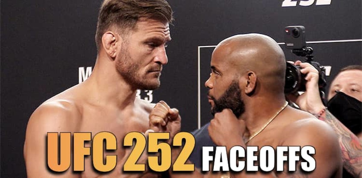 UFC 252: Miocic vs. Cormier weigh-in face-offs video - MMAWeekly.com ...