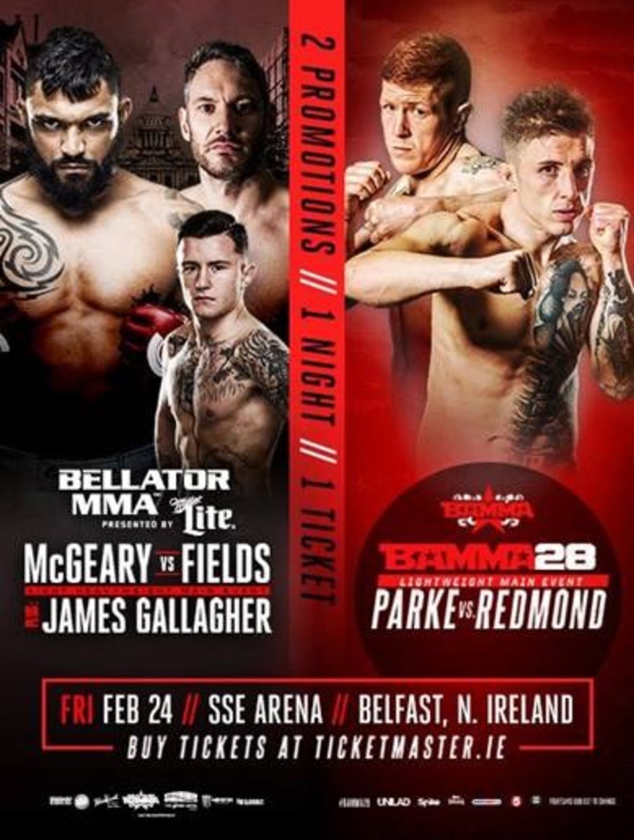 Bellator and BAMMA Join Forces Again for Belfast Doubleheader ...