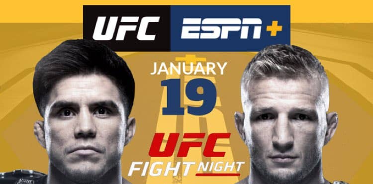 UFC on ESPN+ 1 Gets Around the Clock Coverage on ESPN Platforms ...