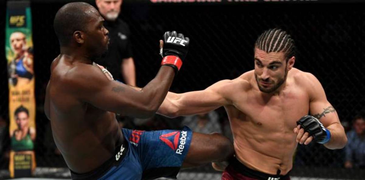 Elias Theodorou released from the UFC following loss to Derek Brunson ...