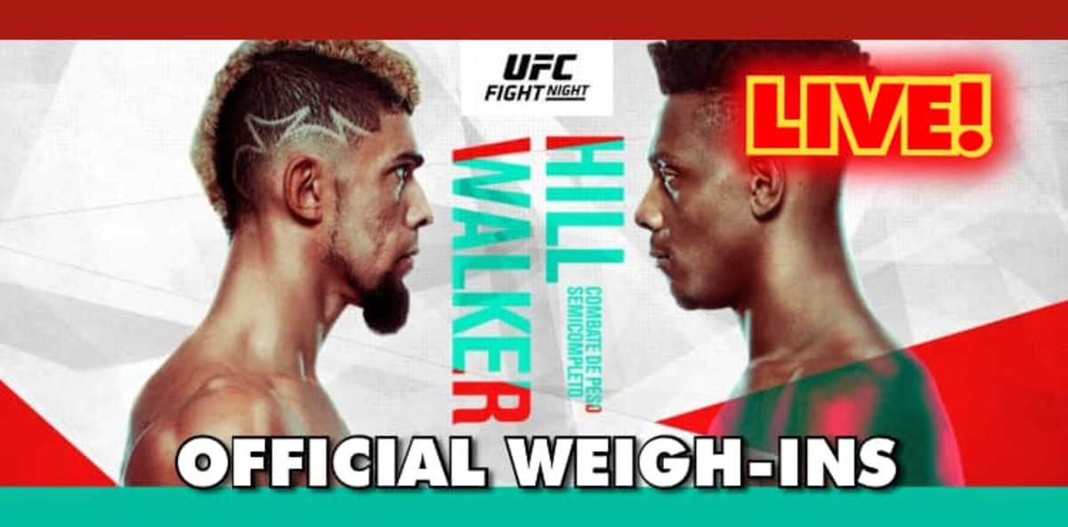 UFC Vegas 48 weigh-in LIVE video & results: Johnny Walker vs. Jamahal ...